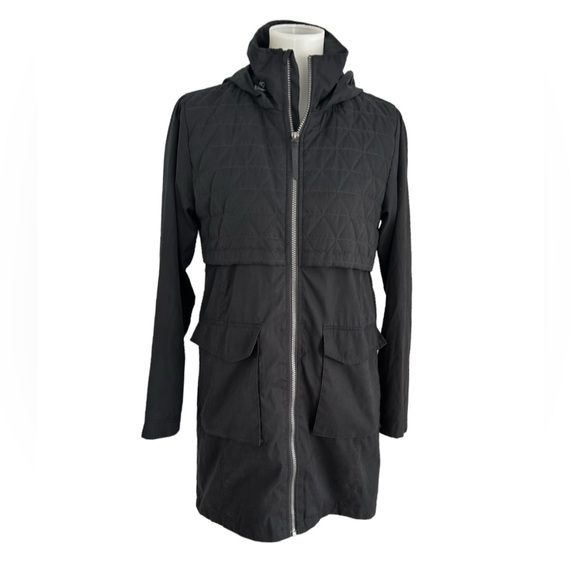 Mondetta | Jackets & Coats | Mondetta Quilted Overlay Rain Jacket Parka ...